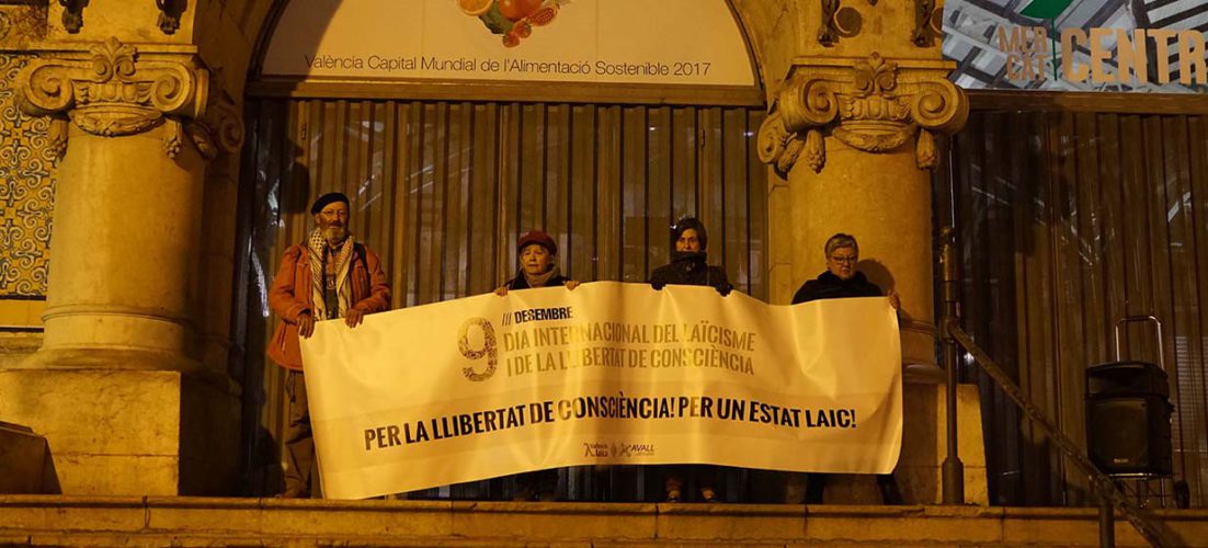 pancarta-mercado | Logia Blasco Ibáñez | Masonería mixta en Valencia